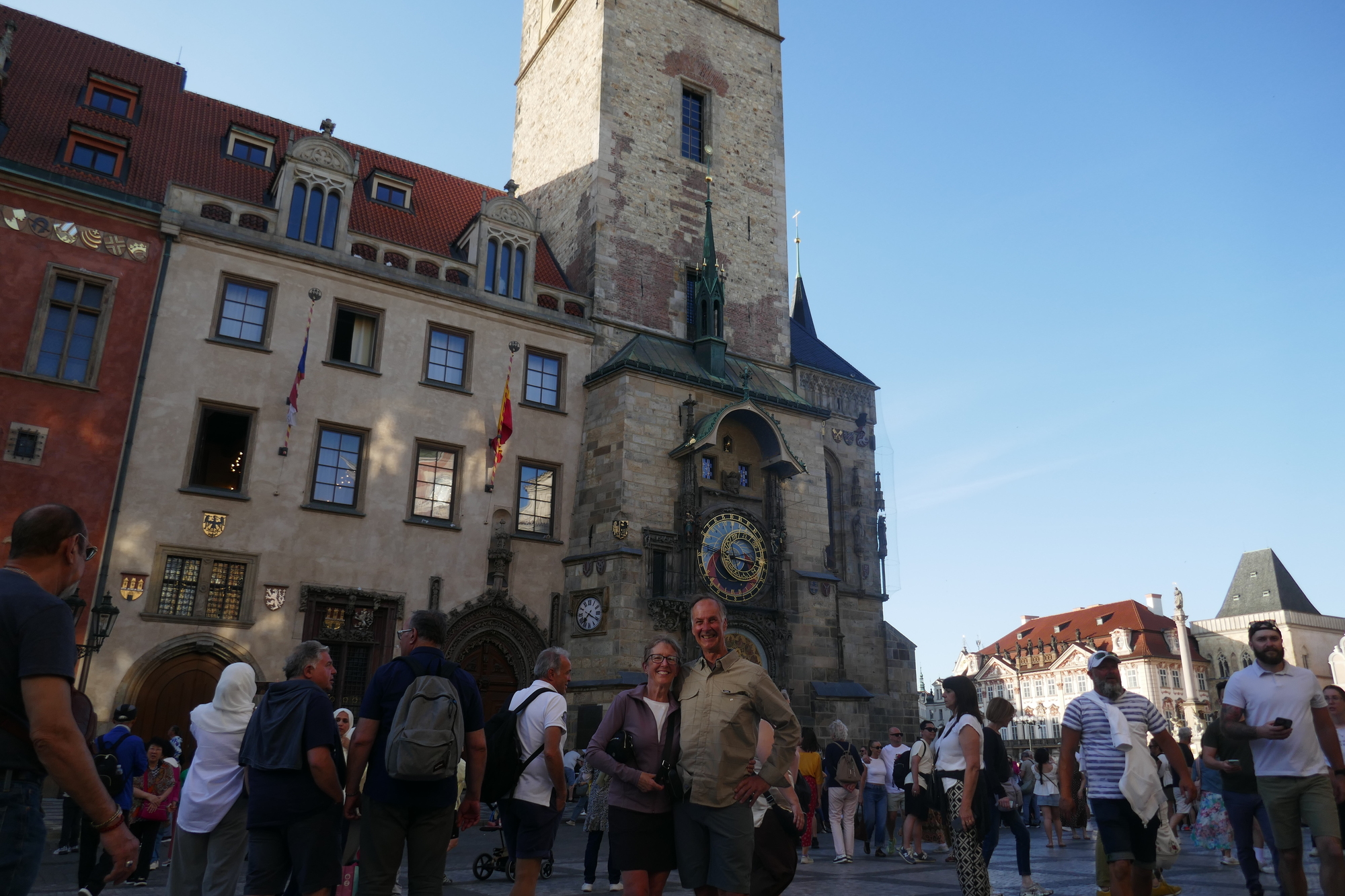 To Prague - Cycling touring, you didn't need to coax. Back to Germany ...