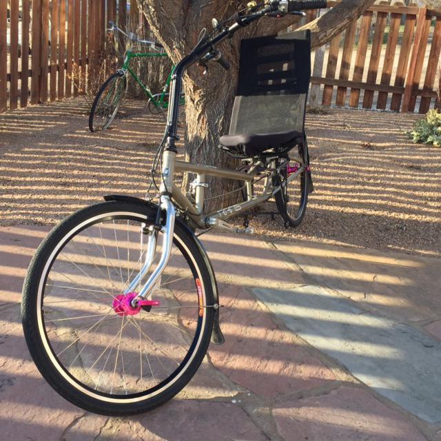 The bike, 2017 version.: RANS Stratus XP in Aluminum - K frame ...