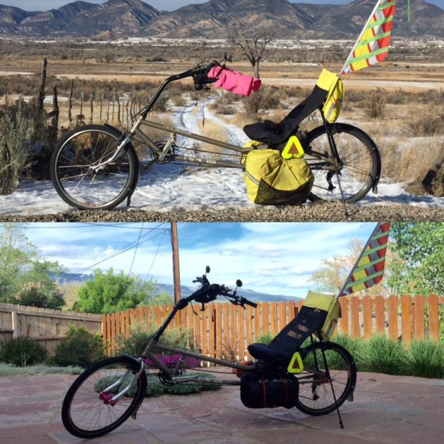 The bike, 2017 version.: RANS Stratus XP in Aluminum - K frame ...