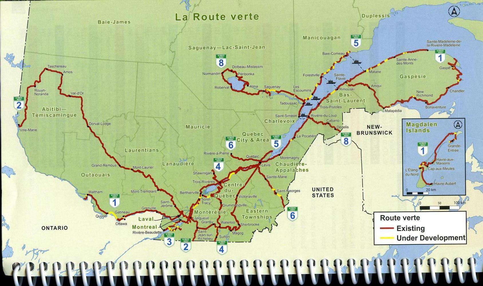 Quebec's Route Verte - Grampies' Grand Adventure Summer 2015 - CycleBlaze
