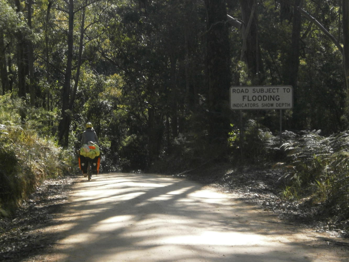 Shallow Crossing: Cycling on water - The Really Long Way Round - CycleBlaze