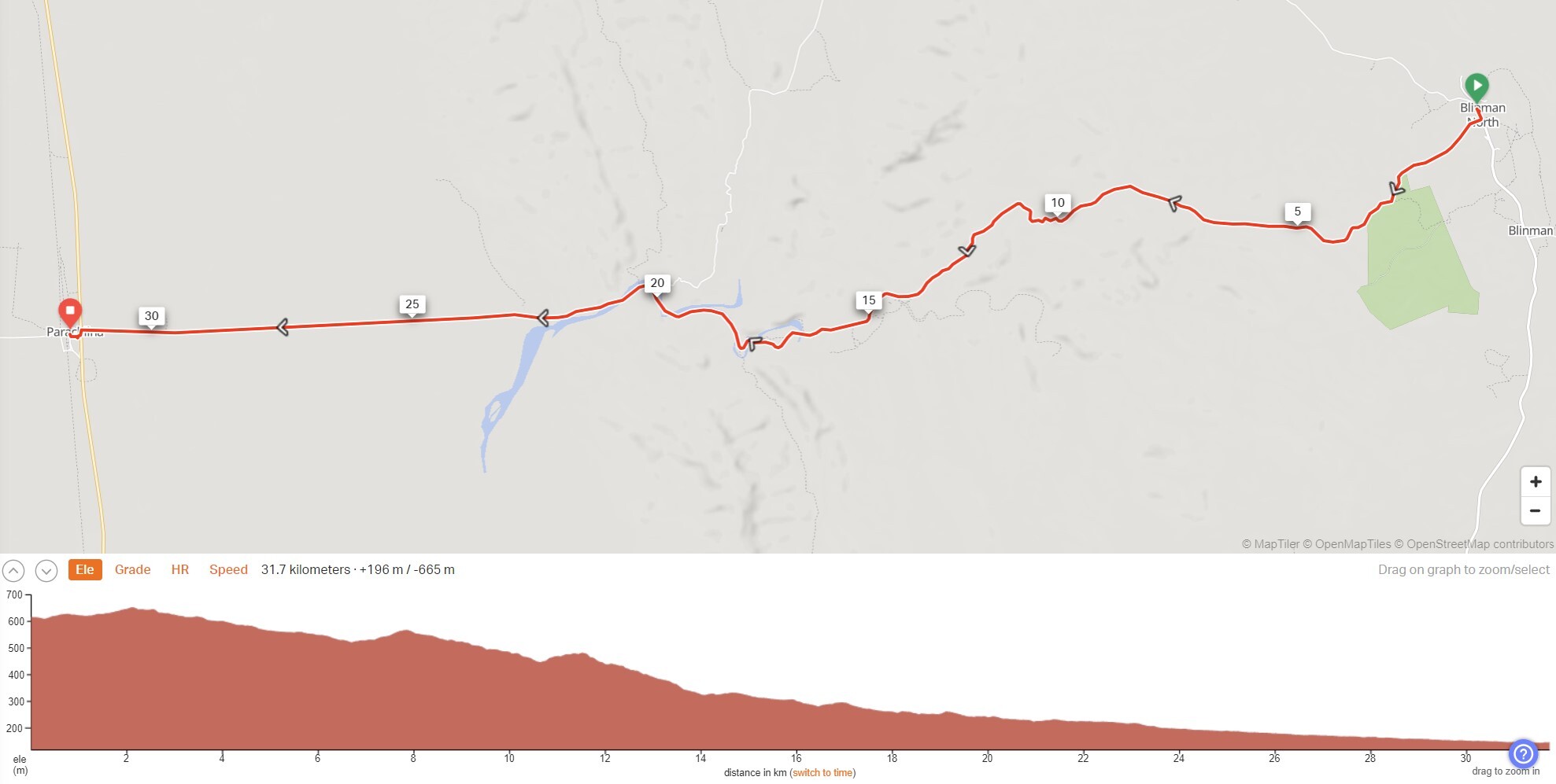 Ride Day 13 - Wilpena Pound to Blinman; Blinman to Parachilna - Blinman ...
