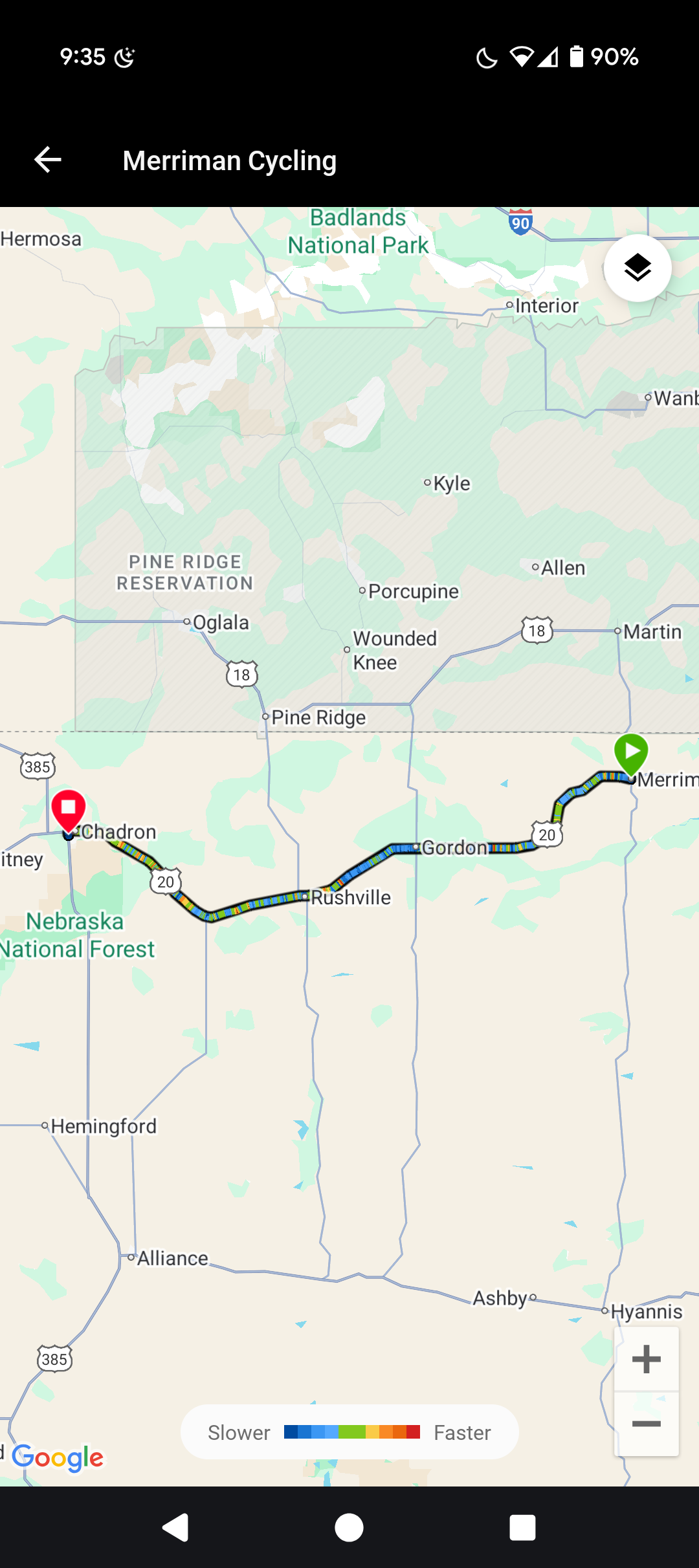 Day 54, Merriman, NE to Chadron, NE - Where's Wado II - CycleBlaze
