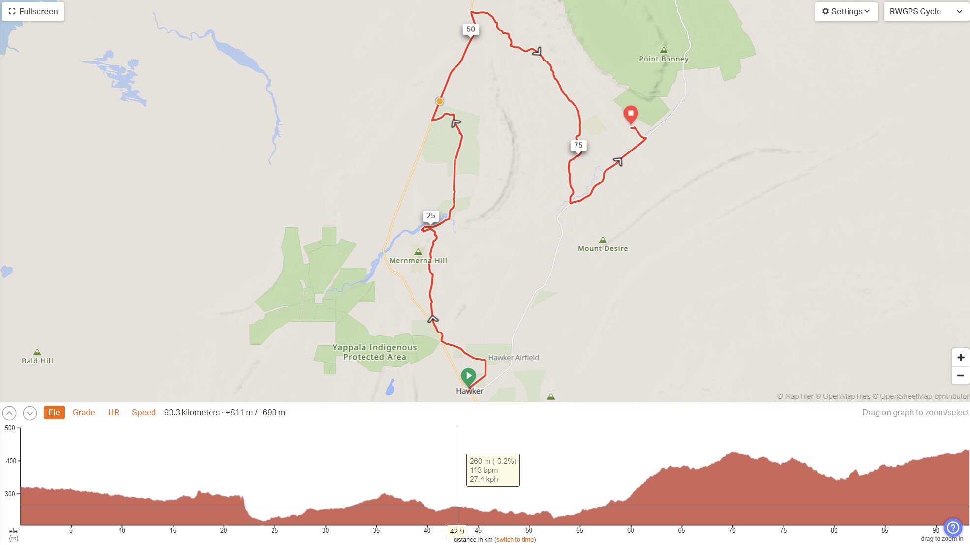 Just the maps from 13 days of riding - Blinman or Bust by Bike - CycleBlaze