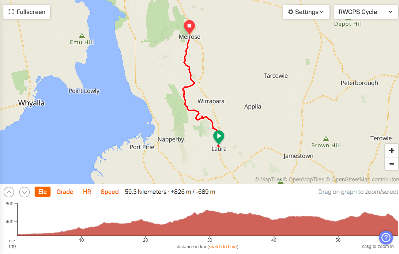 Just the maps from 13 days of riding - Blinman or Bust by Bike - CycleBlaze