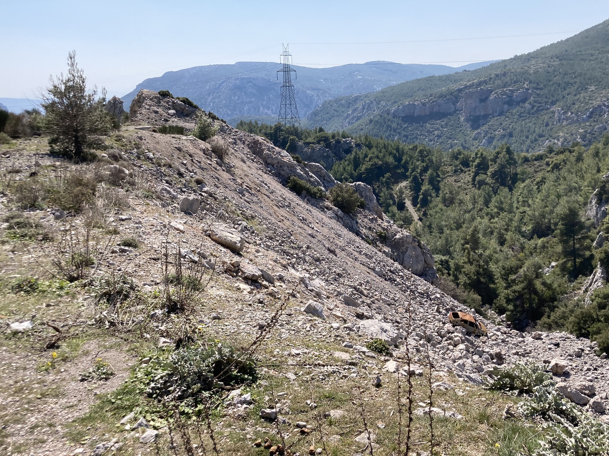 The Other Side of the Mountain: to Phyle Fort - Attic Explorations ...