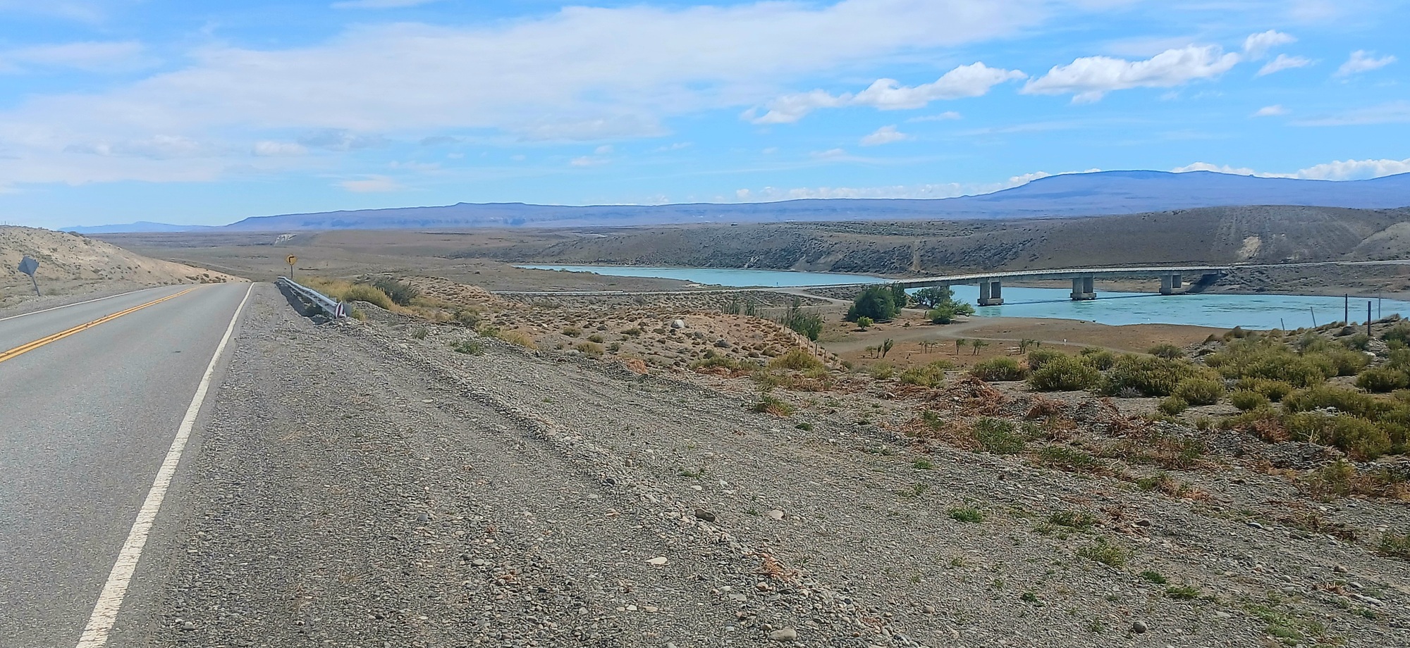 Calafate to Luz Devina-riverside wildcamping - 11,878 K AWAY - CycleBlaze