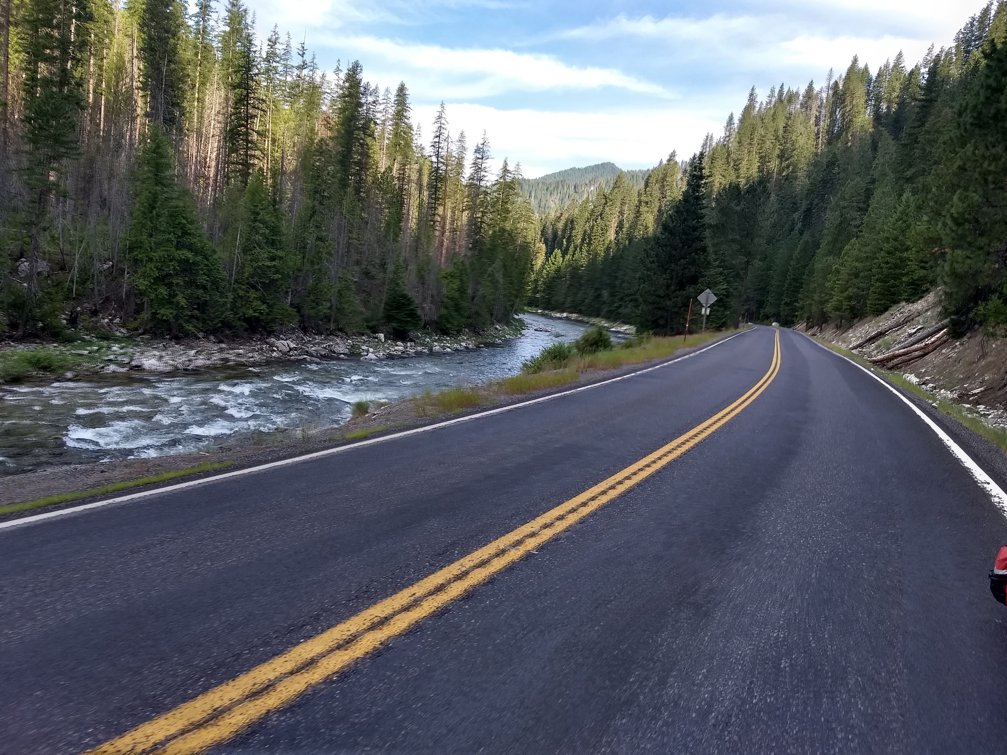 Powell Camp to Apgar- Road Construction, Spectacular Scenery and Rude ...