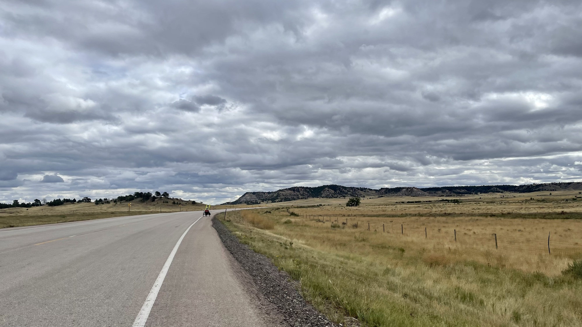 Clareton Highway towards the Black Hills - PedalPushin “The Final Two ...