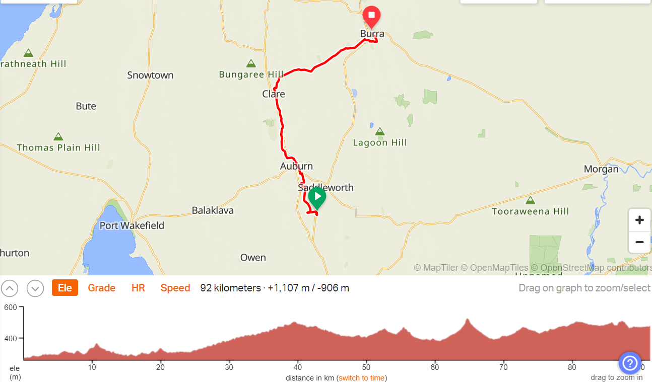 Just the maps from 13 days of riding - Blinman or Bust by Bike - CycleBlaze