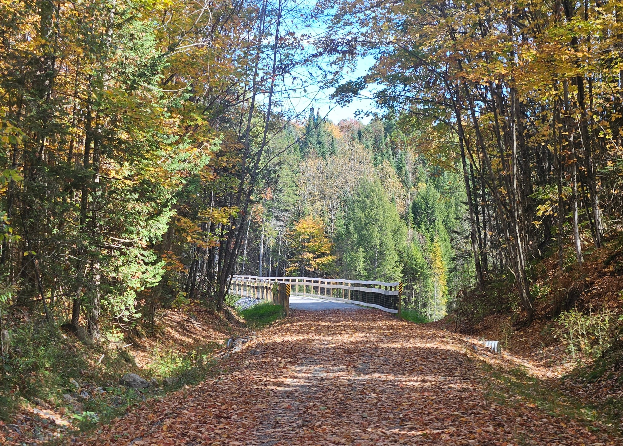 To Morristown, on and off the Lamoille Valley Rail Trail - Gathering ...